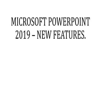 Powerpoint 2019 Microsoft PowerPoint 2010 2019 | Online Training