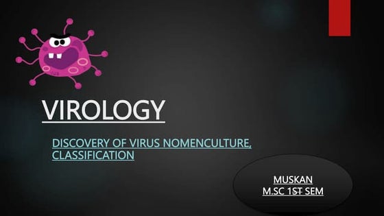 Introduction to viruses | PPTX | Infectious Diseases | Diseases and ...
