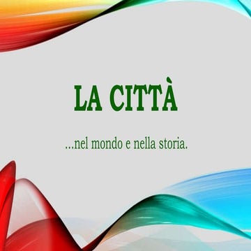 La citta ideale | PPTX