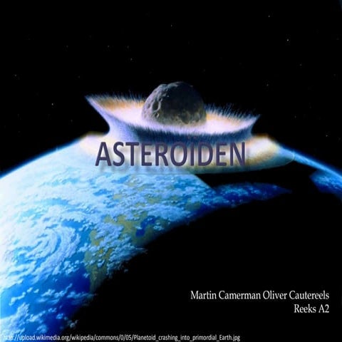 Presentatie asteroïden - oefenzitting 5 | PDF