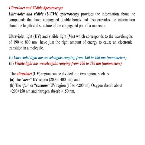 Uv visible-spectroscopy | PPT