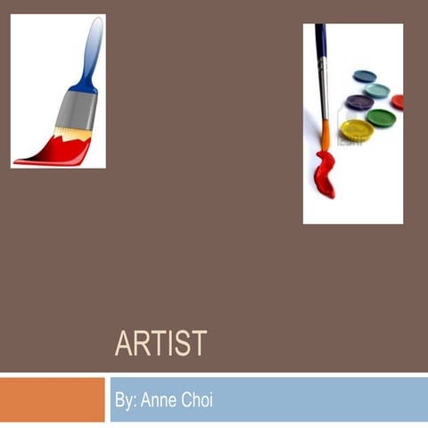 Powerpoint on artist | PPTX