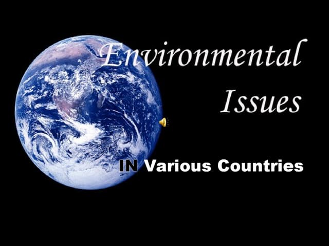 Environment Conservation | PPTX