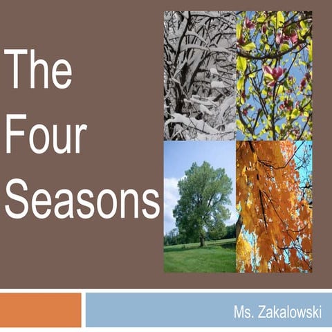 Seasons and weather | DOCX