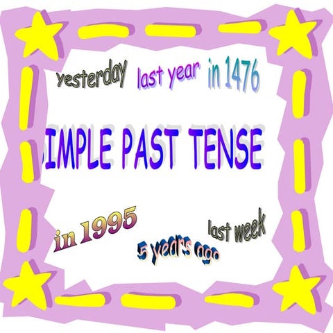 Power point past simple | PPT