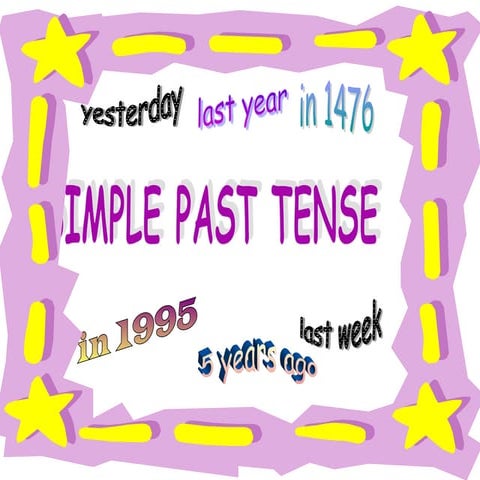 power point past simple how we can use past simple.ppt