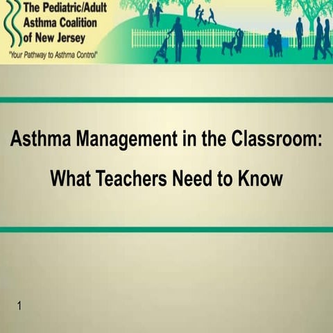 Asthma Management in the Classroom: What Teachers Need to Know | PDF