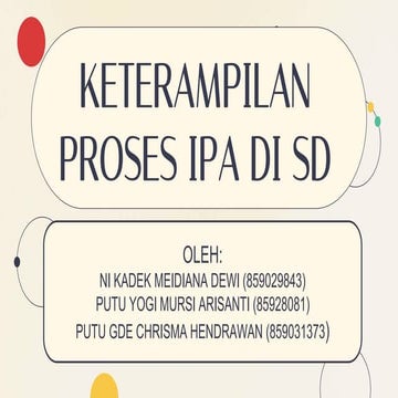 POWER POINT PEMBELAJARAN IPA DI SD KELOMPOK 4 OK.pptx