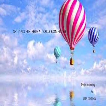 Setting peripheral | PPTX