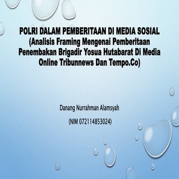 Powerpoint PPT POLRI DALAM PEMBERITAAN DI MEDIA SOSIAL.pptx