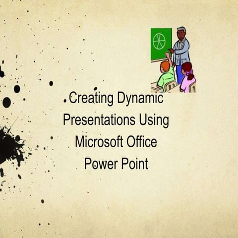 Power pointpresenationtrining | PPTX