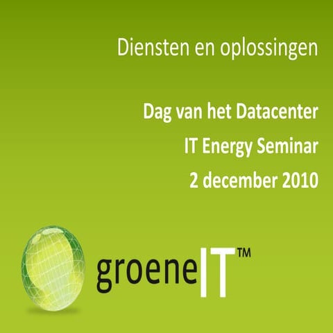 Het Open Green IT Policy Assessment | PPTX