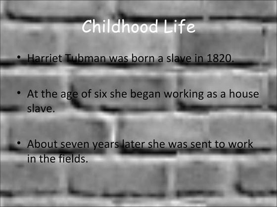 Harriet Tubman | PPT