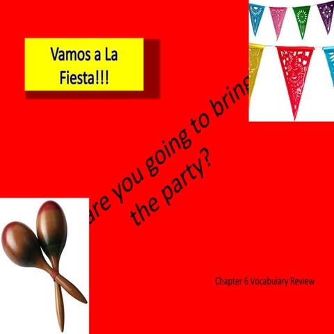 Spanish Class Lesson Plan - Fiesta | PPT