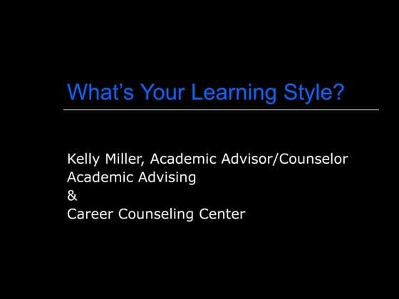 Learning styles preference inventory | PDF