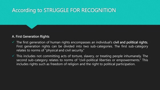 Principles of Human Rights | PPTX