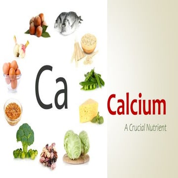 Powerpoint Presentation about Calcium as a Crucial element.pptx