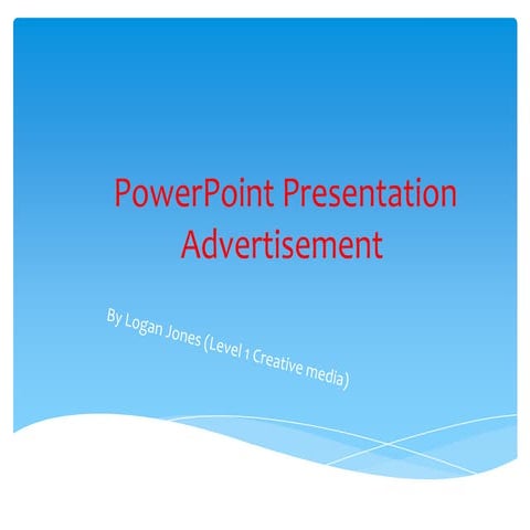 Power point presentation advertisement | PPTX