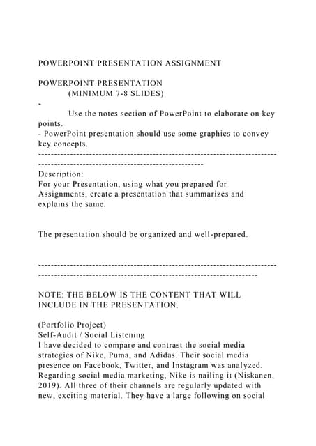 Sm analysis advertisements | PPT