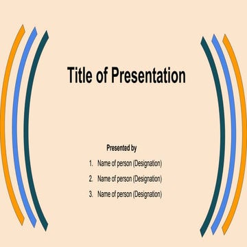 Powerpoint presentation design formal look | PPT