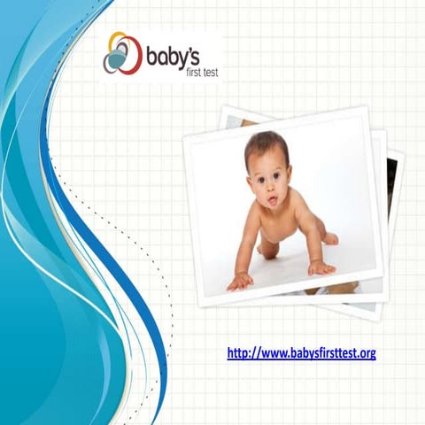 Newborn Screening | Infant Care | Health Care | Baby's First Test | PPTX