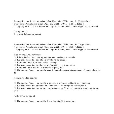 Introduction to Systems Analysis and Design | PPTX