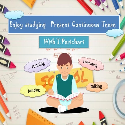 Present continuous. | PPT