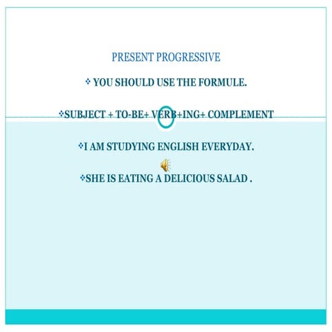 Powerpoint present progressive | PPT