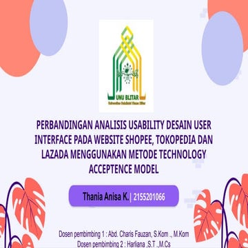 Perbandingan Analisis Usability Desain User Interface Pada Website ...