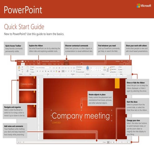 PowerPoint Quick Start Guide | PDF