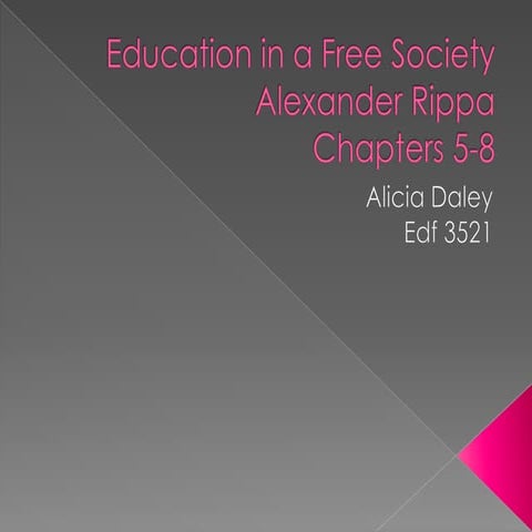 Powerpoint rippa chapters 5 8 | PPT