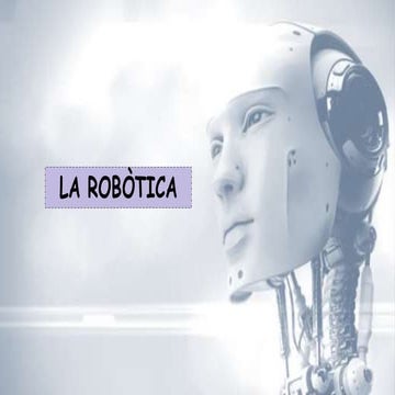 La robotica informatica 1 | PPTX