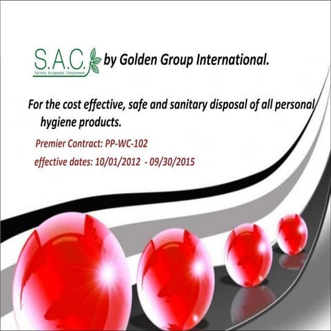 S.A.C. for healthcare facilities | PPT