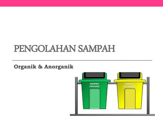 PENGELOLAAN SAMPAH SECARA 3R - PPT | PPTX