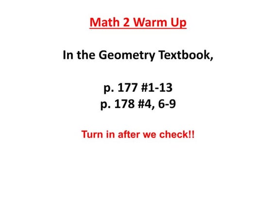 ILLUSTRATING TRIANGLE CONGRUENCE THAT INVOLVES CORRESPONDENCE | PPT