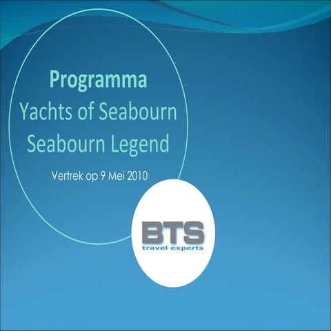 Powerpoint Seabourn Speciale Aanbieding | PPT