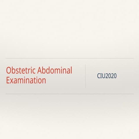 power point second lecture.pptx obgyn... | PPT