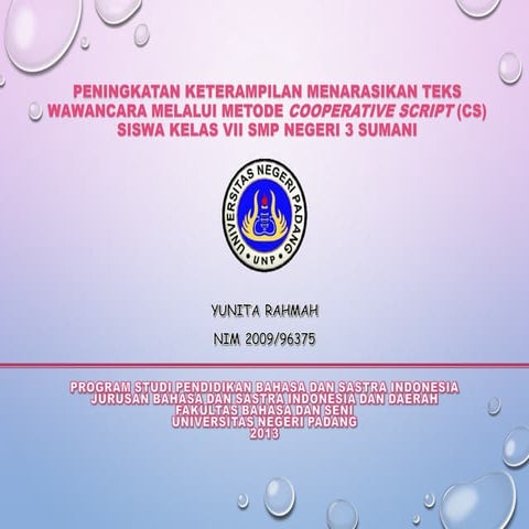 Contoh Power Point Hasil Penelitian | PPTX