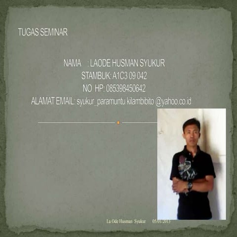 Power point seminar syukur | PPTX