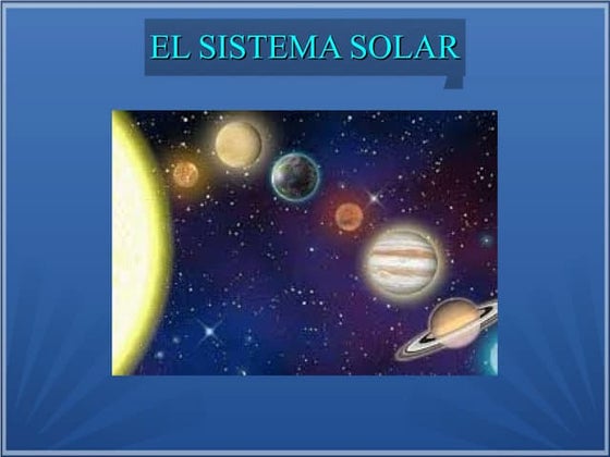 El sistema solar | PPT