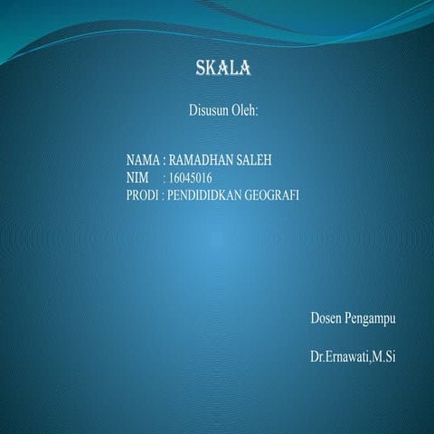 Materi skala peta dan perhitungan peta.pptx