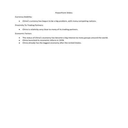 Power point slides | DOCX