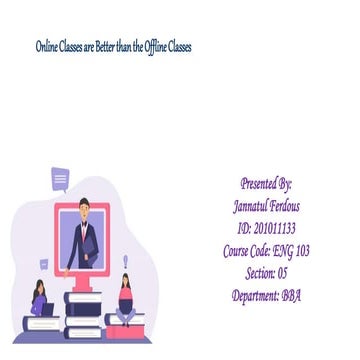 Offline vs Online classes | PDF