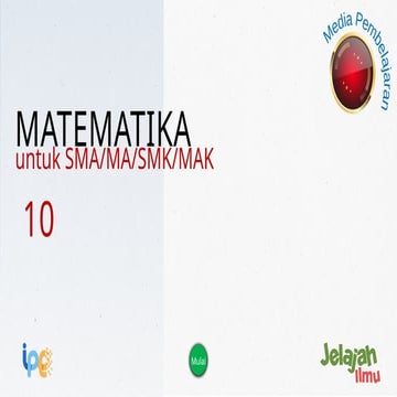 Materi Matematika Smart Book Kurikulum Merdeka | PPTX