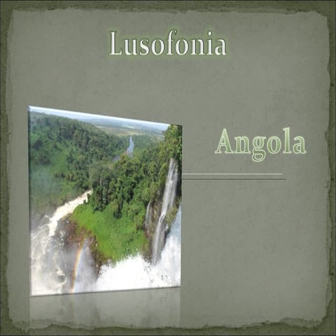 Powerpoint sobre angola | PPT