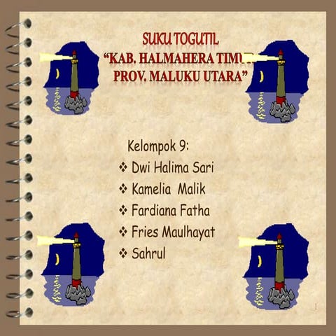 slide 'suku togutil' | PPTX