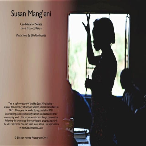 Meet Susan Mang'eni--Senate Candidate in Busia County, Kenya | PDF