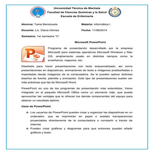 Powerpoint tarea | PDF