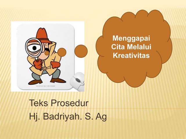 Procedure Text | PPTX