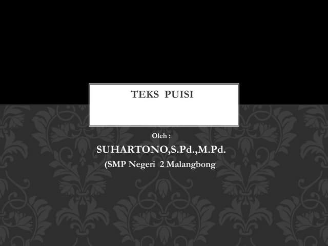 Power point teks prosedur | PPTX